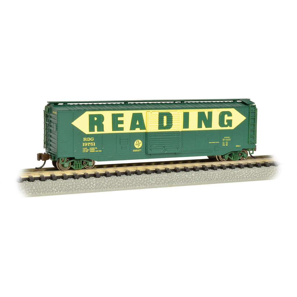 Bachmann Reading - 50' Sliding Door Box Car - Latest model trains